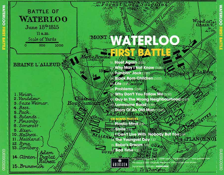 Waterloo - First Battle (1970) + 6 BONUS TRACKS